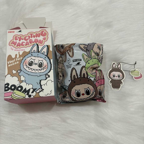 POP MART | Accessories | Labubu Macaron Secret Chestnut Cocoa Sealed ...